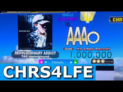 Revolutionary Addict (CSP-16) MFC 1,000,000 World Record [DDR Ace]