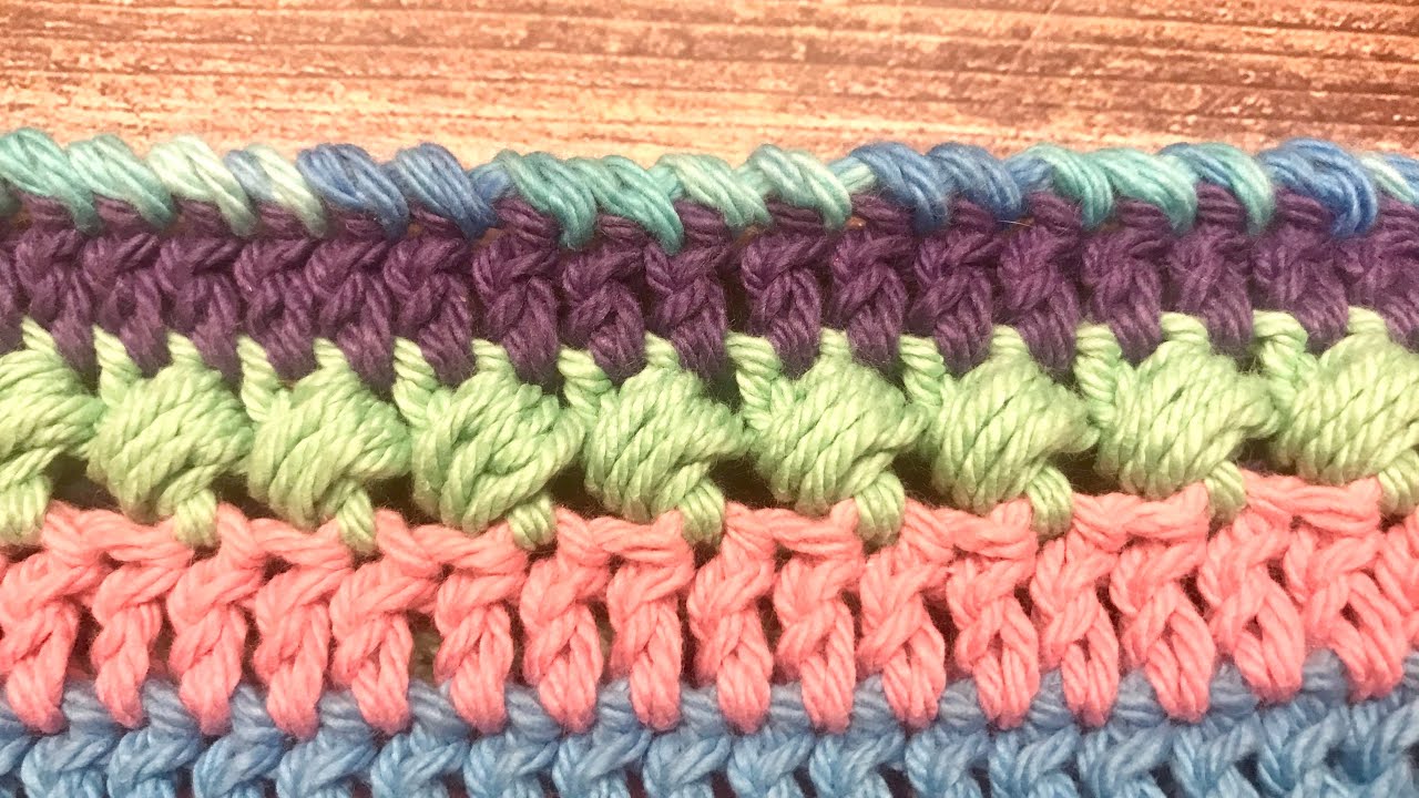 Reverse Single Crochet or Crab Stitch Crochet Tutorial - RIGHT HANDED ...