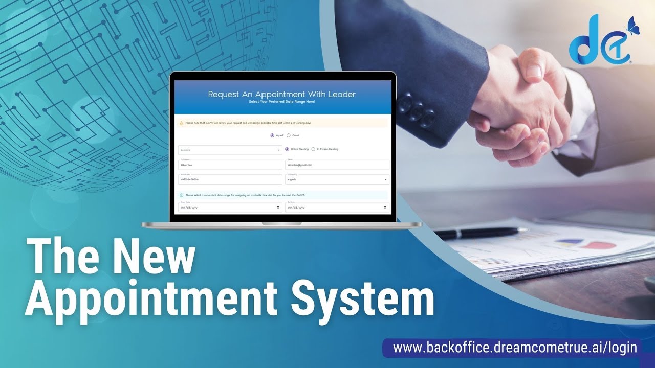 Appointment System | DCT Network Backoffice, made easier and simpler ...