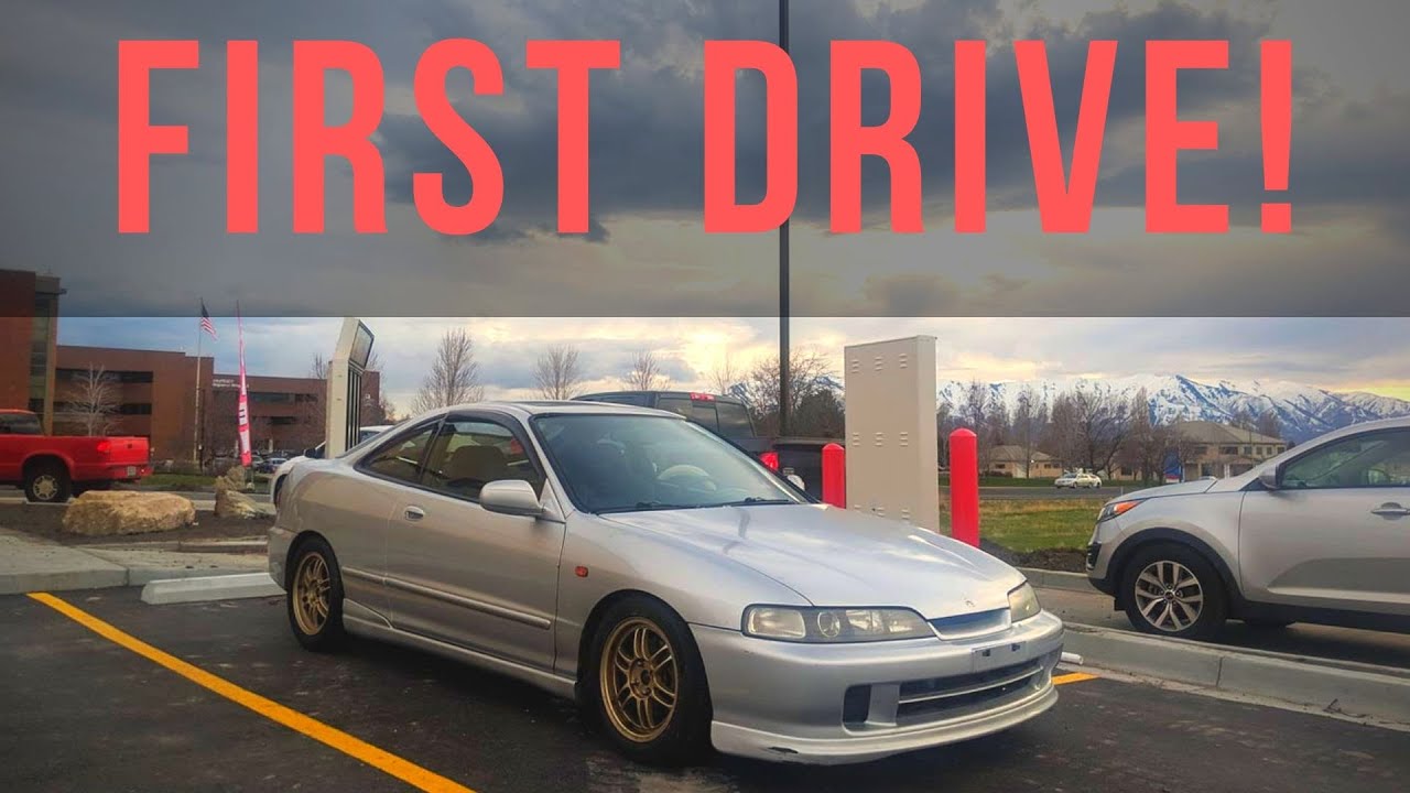 FIRST DRIVE In The Supercharged Integra | Project Integra - YouTube