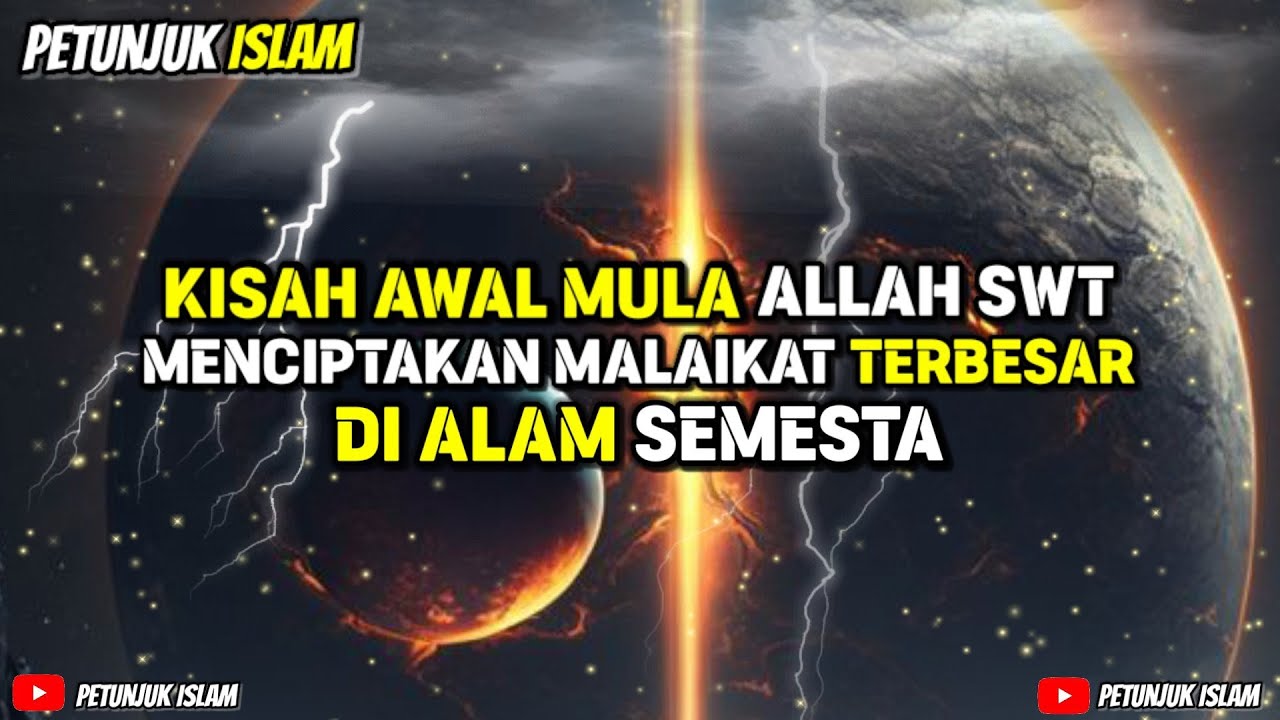 Kisah Malaikat Terbesar Pemikul Arsy Allah SWT - Ustadz Abu Humairoh ...