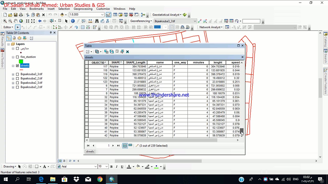6 A Network Analysis ArcGis 10 3 - YouTube