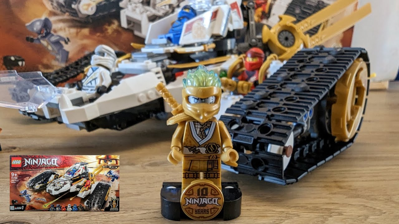 LEGO 71739 Ninjago Legacy - Ultra Sonic Raider With Golden Ninja Zane ...