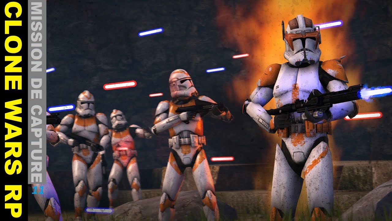 Changement de plan face à la CSI | Gmod - clone wars RP - YouTube