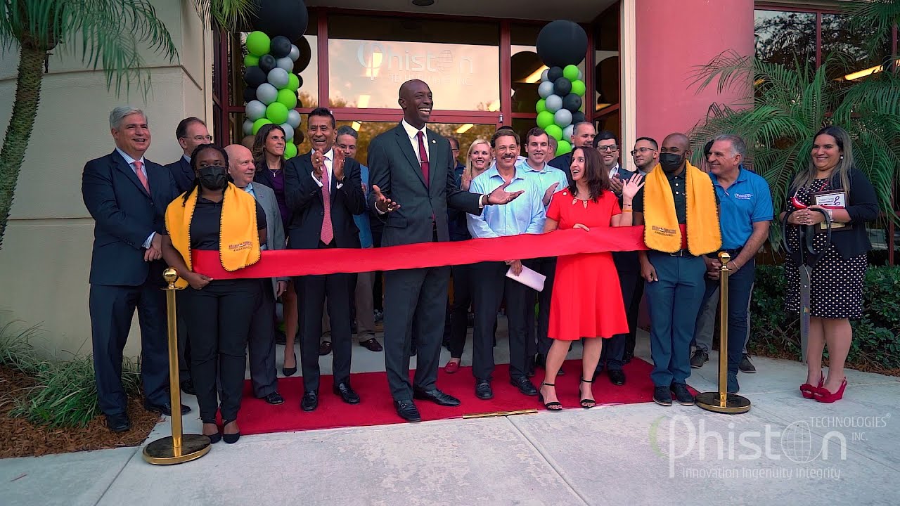Phiston Technologies New Facility Grand Opening - YouTube