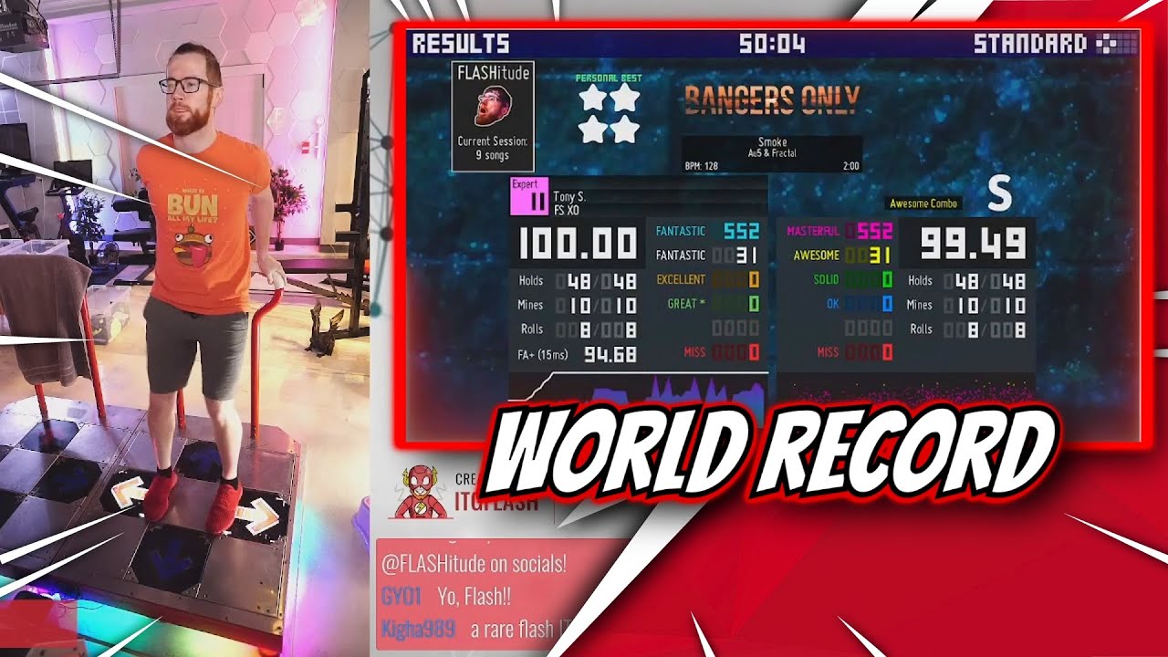 Flash - Smoke - Bangers Only - World Record First Quad on Groovestats ...