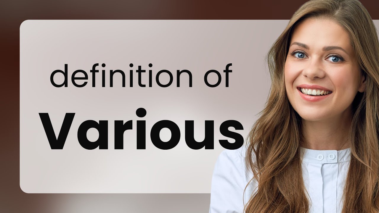 Various — what is VARIOUS definition - YouTube