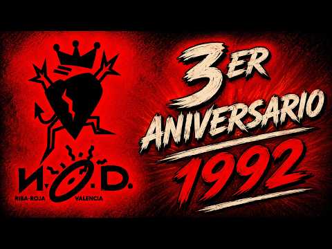 👉 🎧 N.O.D. 3º ANIVERSARIO 1992 🔥 Video espectacular