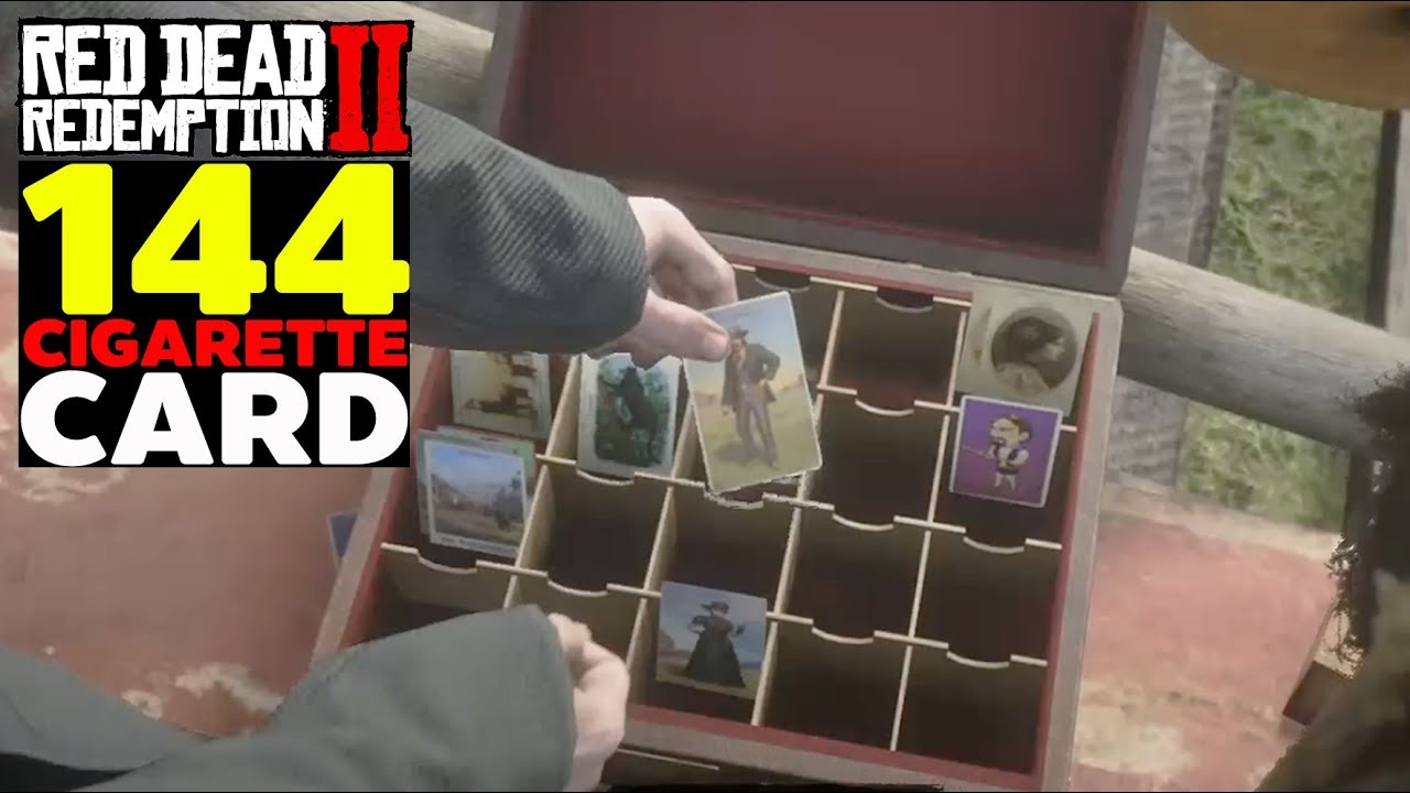 Red Dead Redemption 2 : เก็บ 144 Cigarette Card ภายในเวลา 20 นาที - YouTube