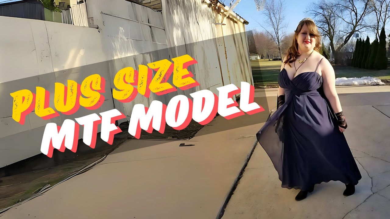 Dressing Up as a Curvy Plus Size Model (MTF Crossdressing Story) - YouTube