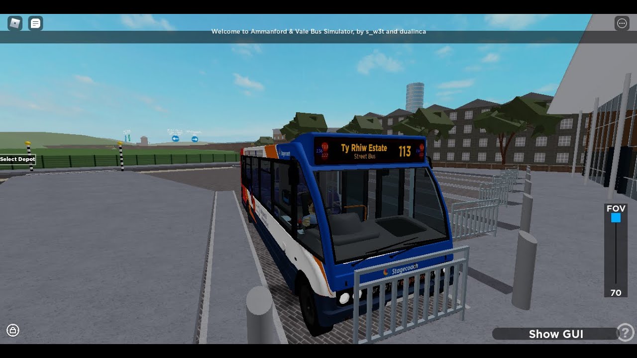 Stagecoach Optare Solo | Route 113 | Ammanford & Vale | Roblox - YouTube