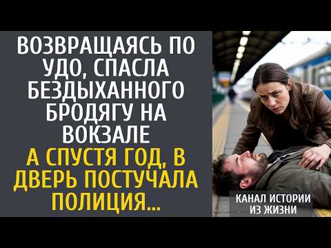Возвращаясь по УДО, спасла бездыханного бродягу на вокзале… А спустя год, в дверь постучала полиция…