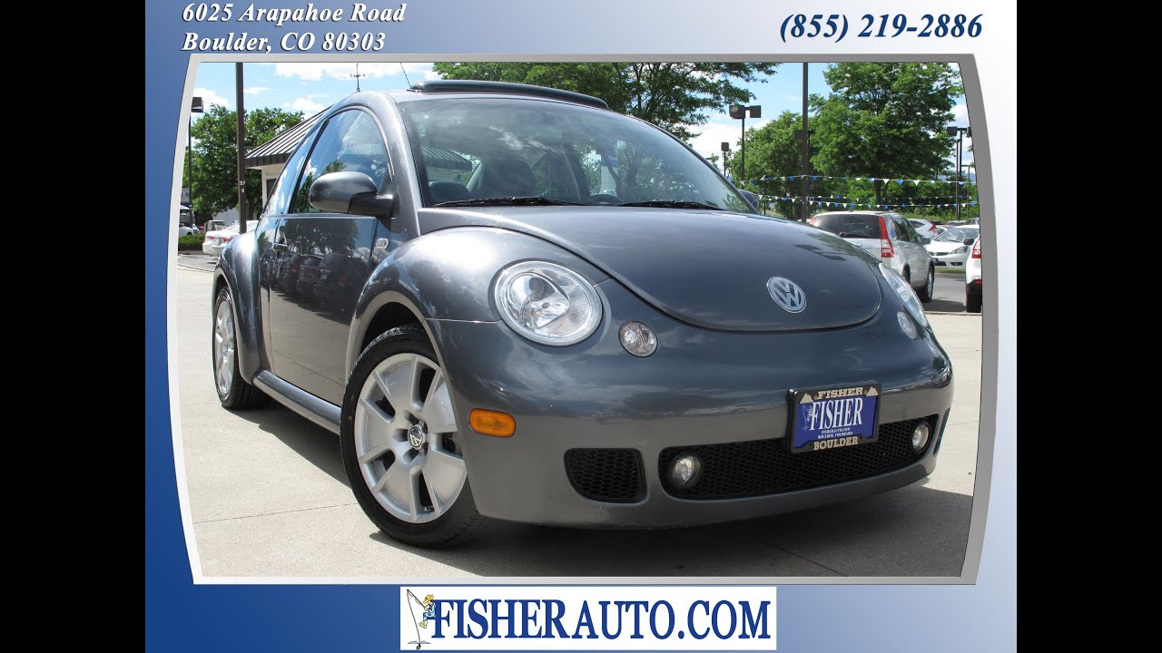 2002 Volkswagen Beetle Turbo S gray | $8,900* | Boulder, Colorado ...