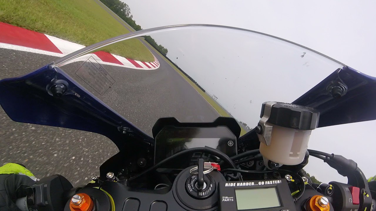 2021 Yamaha R7 VS R6 trackday NJMP ThunderBolt 09/14/21 - YouTube