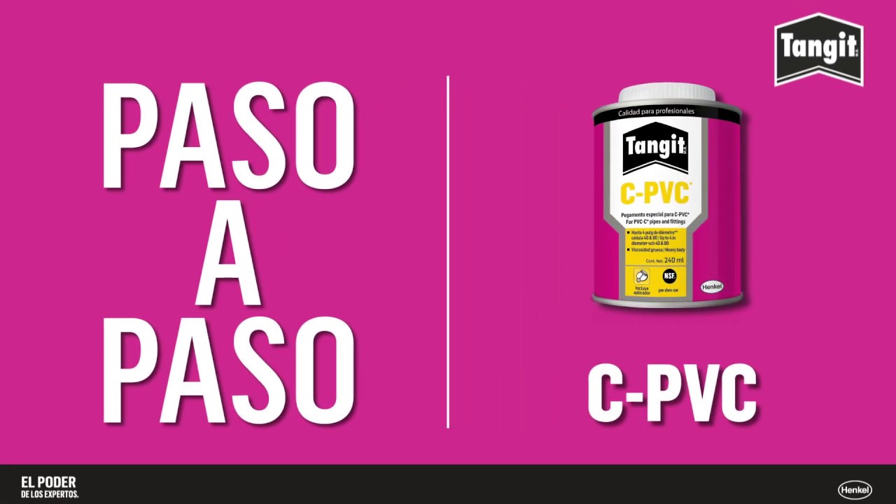 Conoce el paso a paso para utilizar nuestro producto Tangit C-PVC - YouTube
