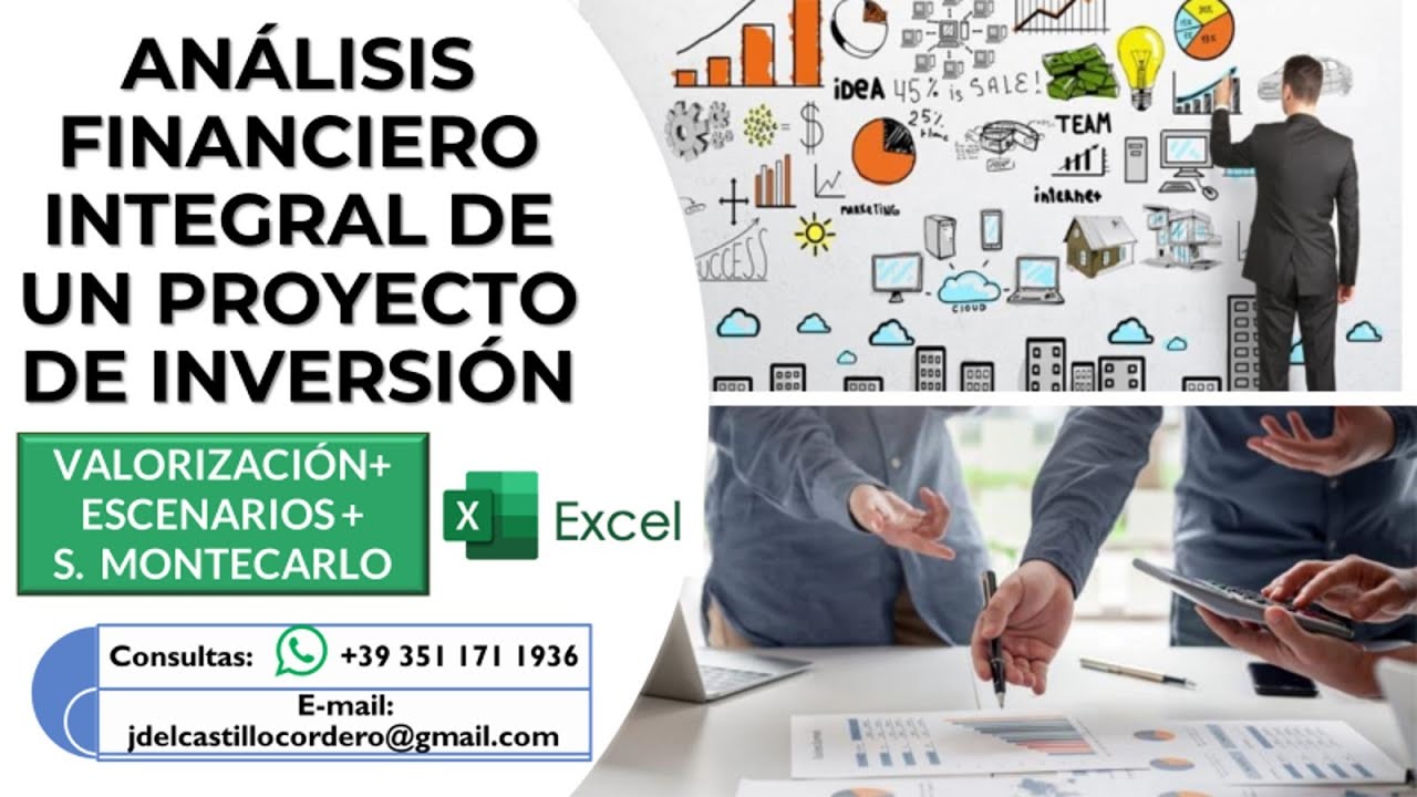 ANÁLISIS FINANCIERO INTEGRAL DE UN PROYECTO DE INVERSIÓN - VALORIZACIÓN+ESCENARIOS+MONTECARLO ...