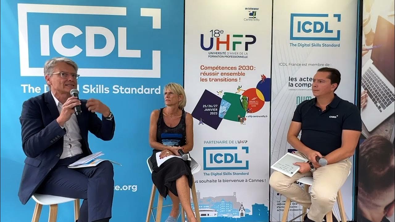 L'UHFP présentée par Centre Inffo, les Acteurs de la Compétences et ICDL France ! - YouTube