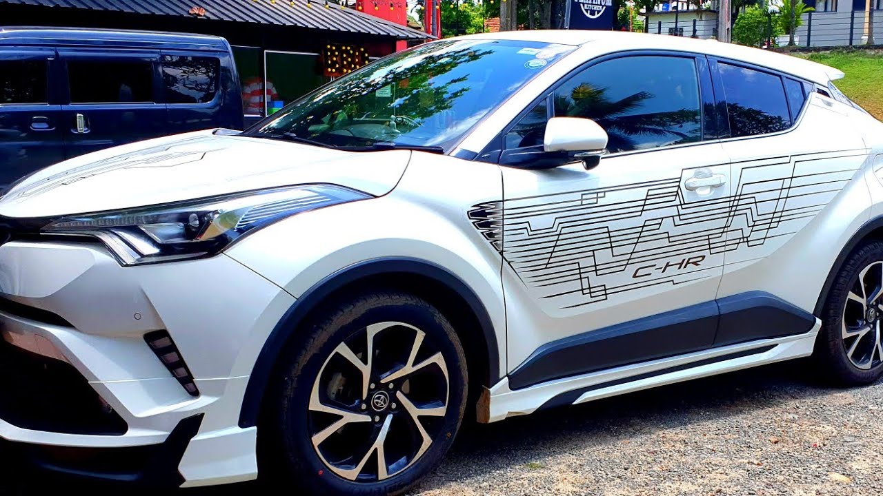 TOYOTA CHR BODY STICKER . Sticker Vimana Padukka - YouTube