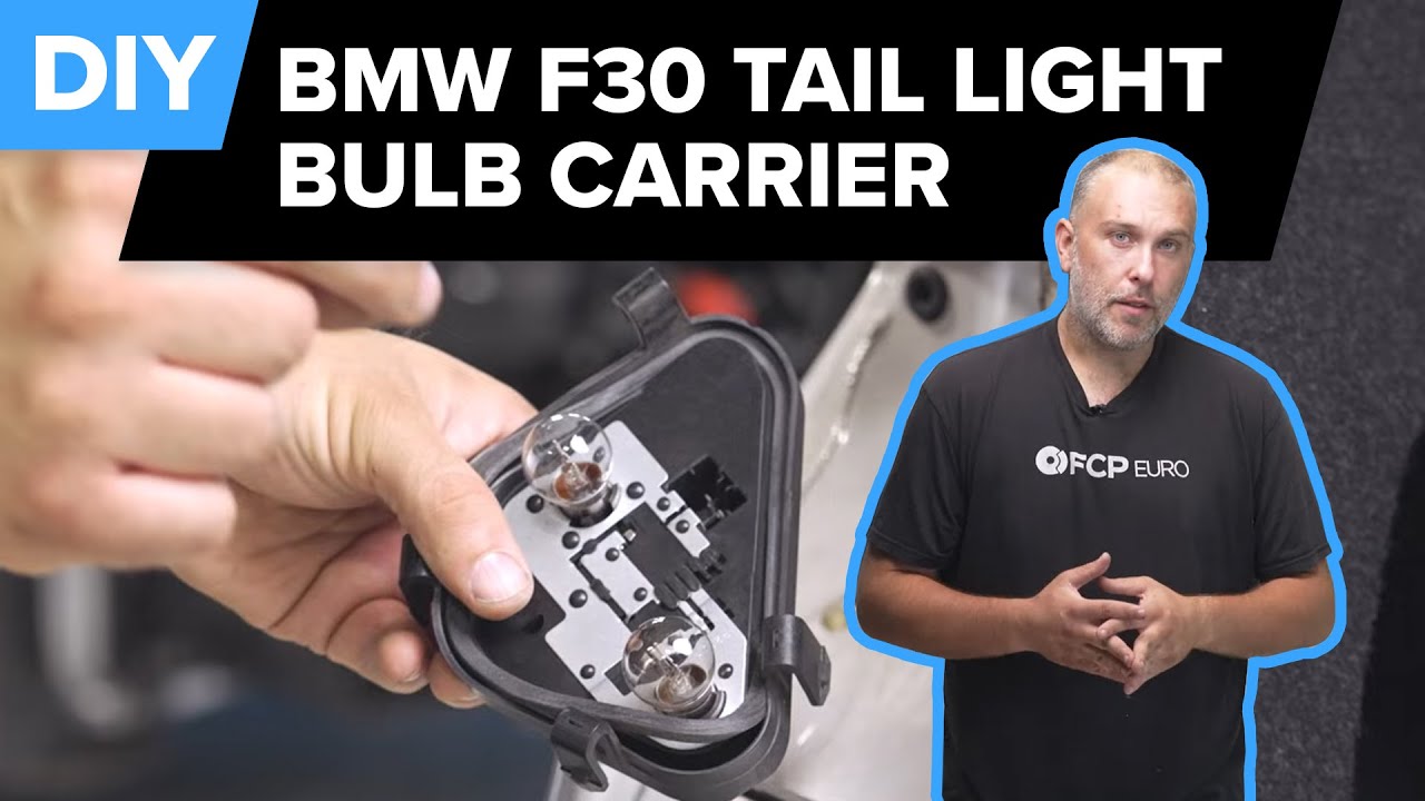 BMW F30 335i Bulb Carrier Repair & Replacement DIY (2012-2018 BMW F30 ...