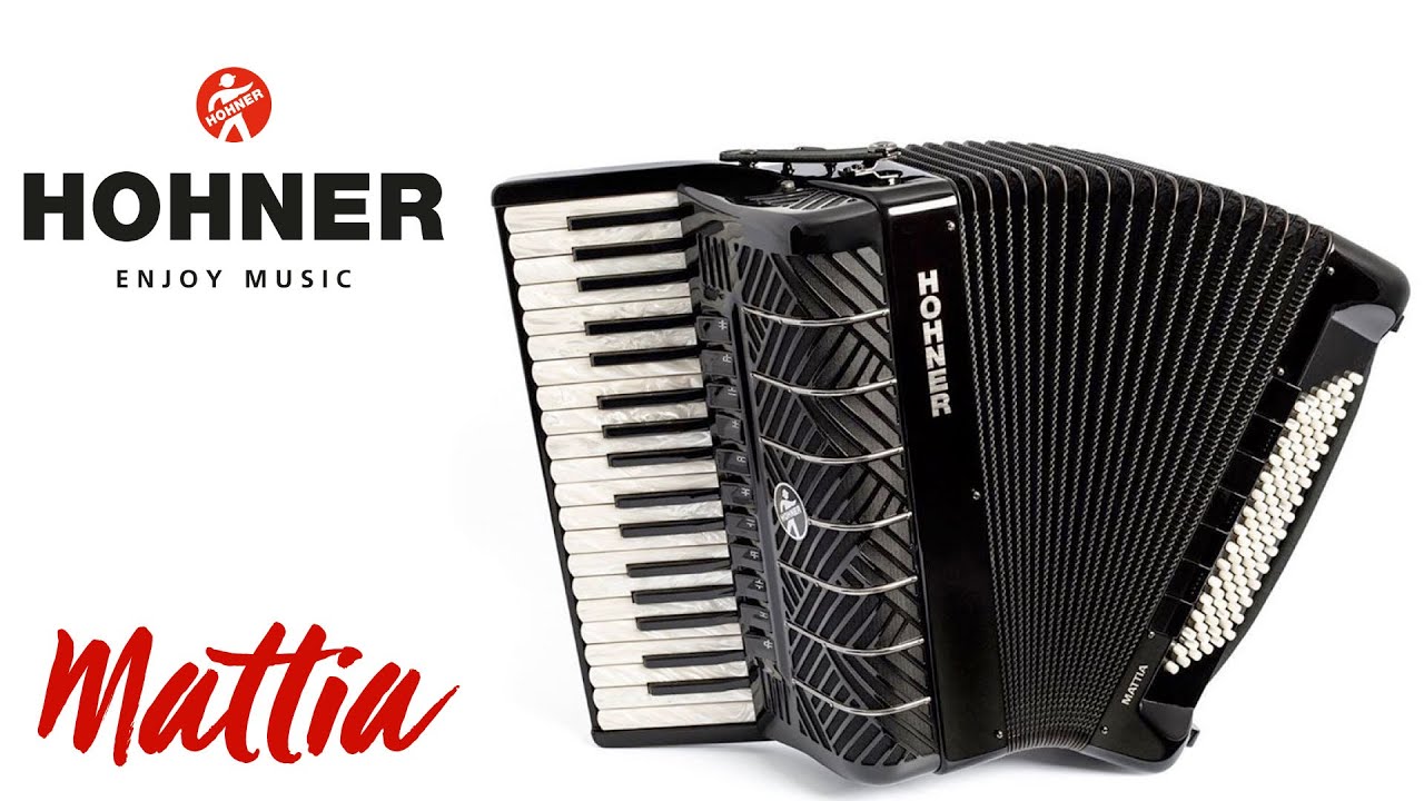 HOHNER: Acordeón de piano cromático MATTIA IV: diseñado en Alemania y ...