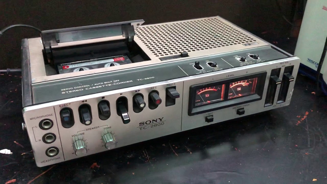 Casset Sony TC-2800 Call 0915742742 - YouTube