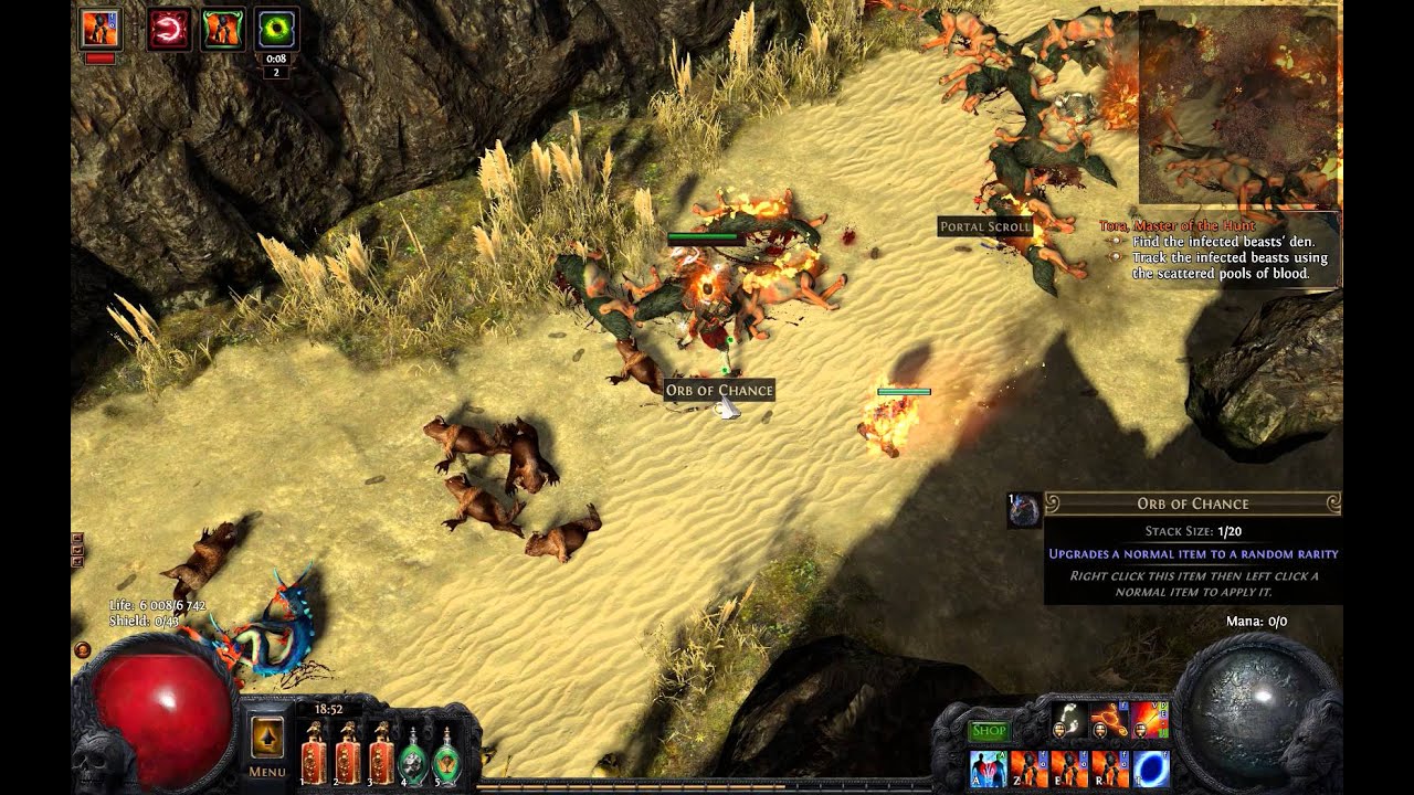 Path of Exile - Quill Rain Explosive Arrow - YouTube