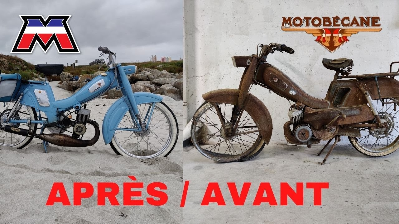 MONTAGE DE LA MOBYLETTE AV 68 !! 2/2 - YouTube