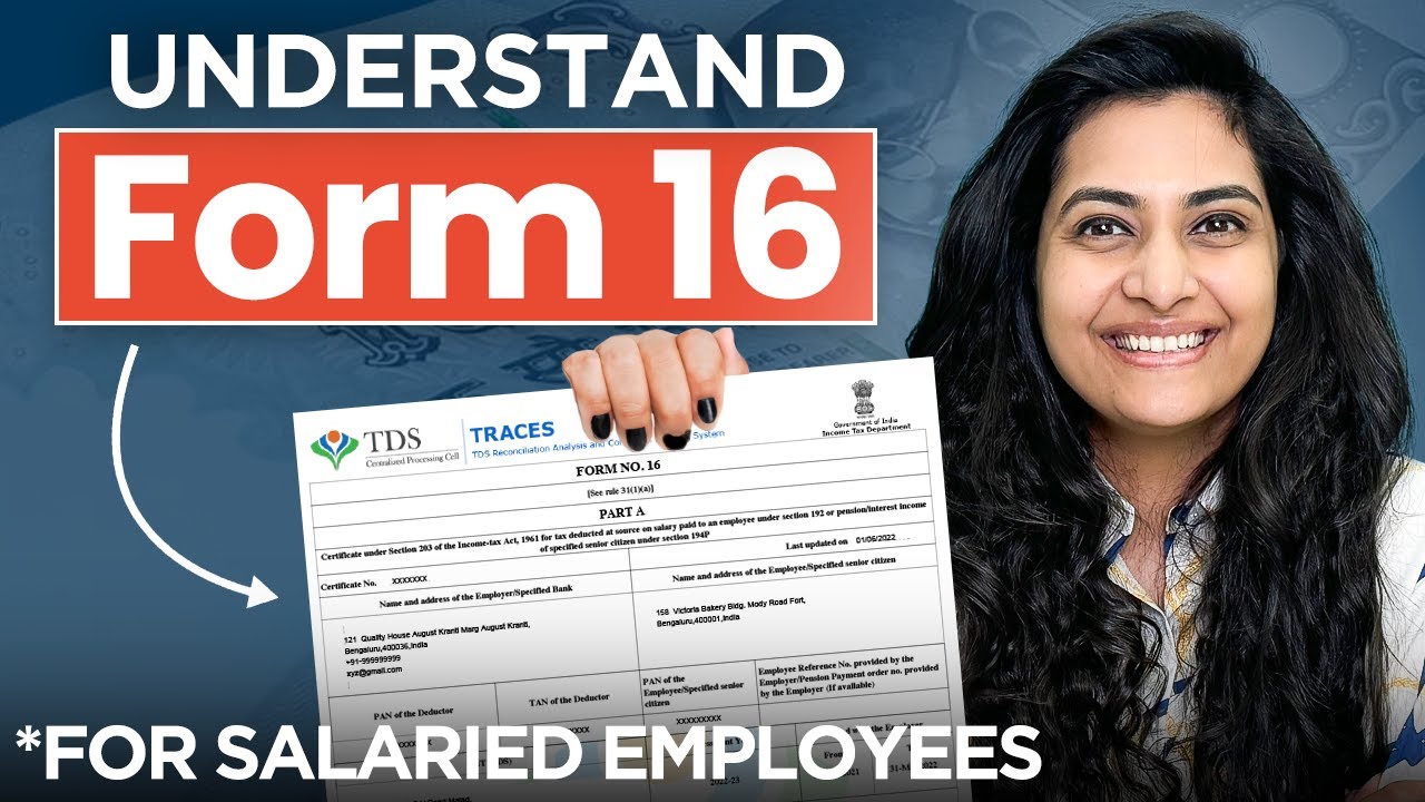 Form 16 | Eligibility Criteria, Requirements, How to File? - YouTube