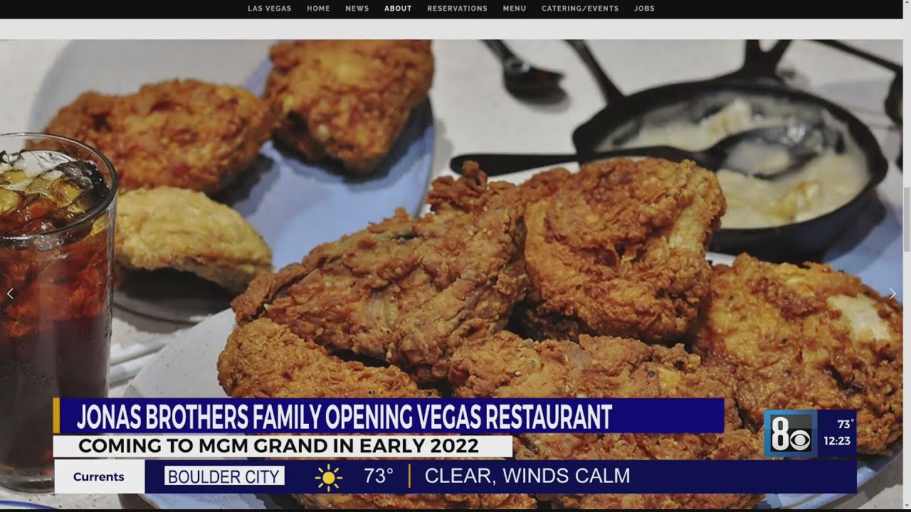 Jonas Brothers family announces new restaurant in Las Vegas - YouTube