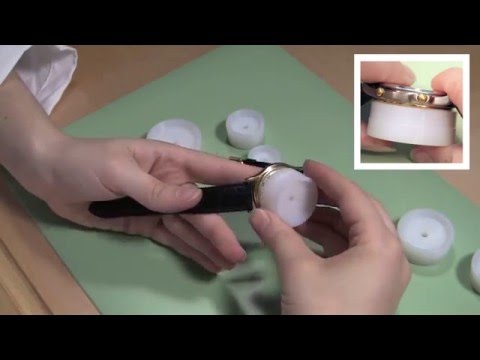 How to Close a Snap Off Watch Case with a Watch Case Press
