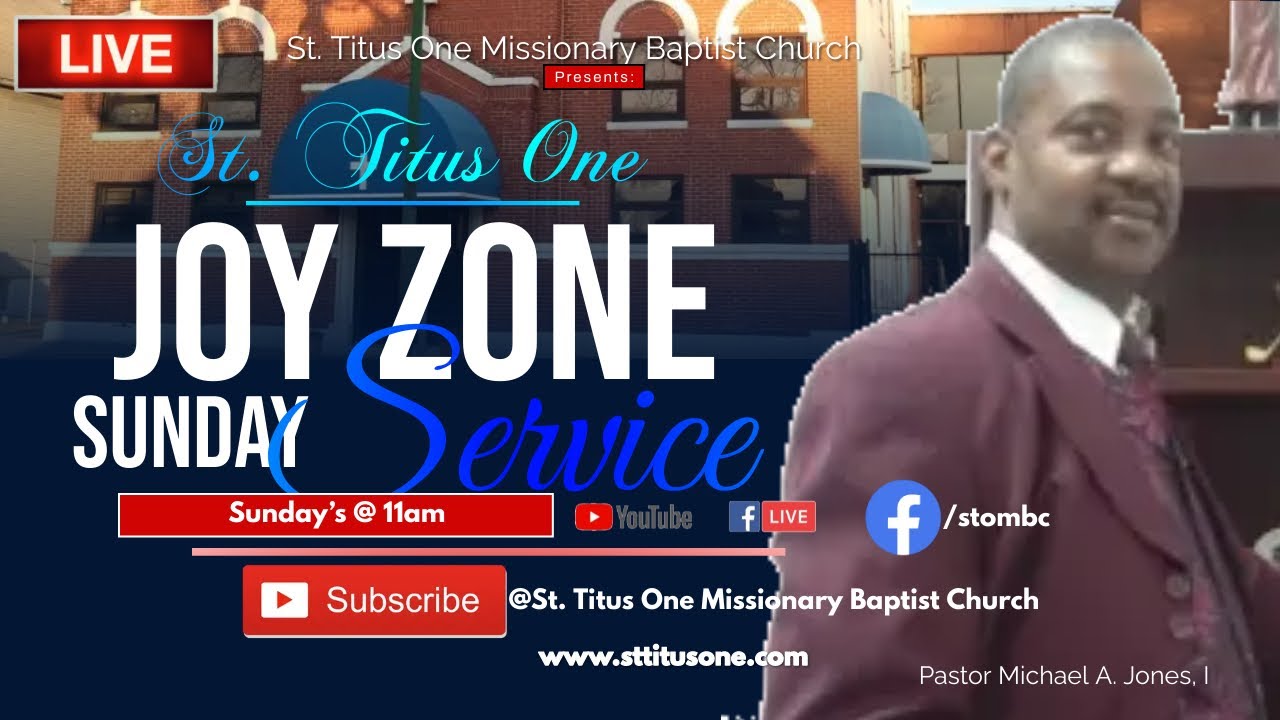 Pastor Aid Day | The Joy Zone Streaming Broadcast - YouTube