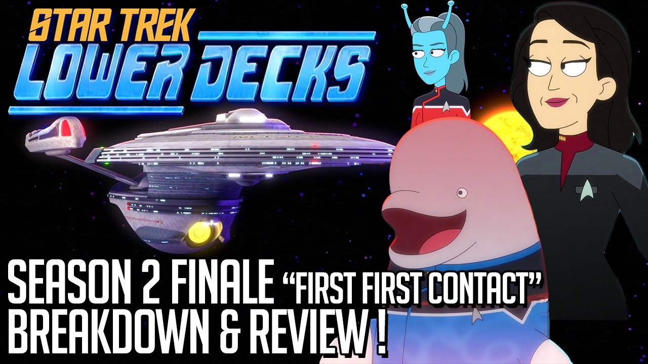 Star Trek Lower Decks - Season 2 Episode 10 - Finale Breakdown Review ...