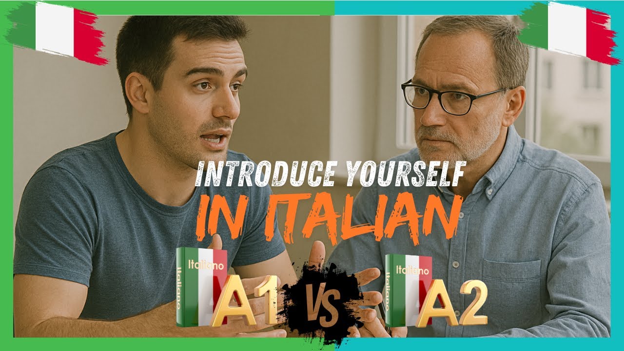 A1-A2 Italian Listening Practice & Solutions: Learn How To Introduce ...