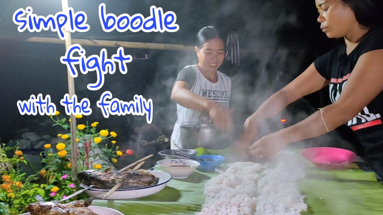 SIMPLE BOODLE FIGHT MENU | family boodle fight - YouTube
