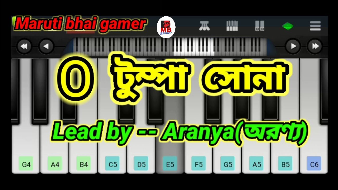 Tumpa song mobile piano. - YouTube