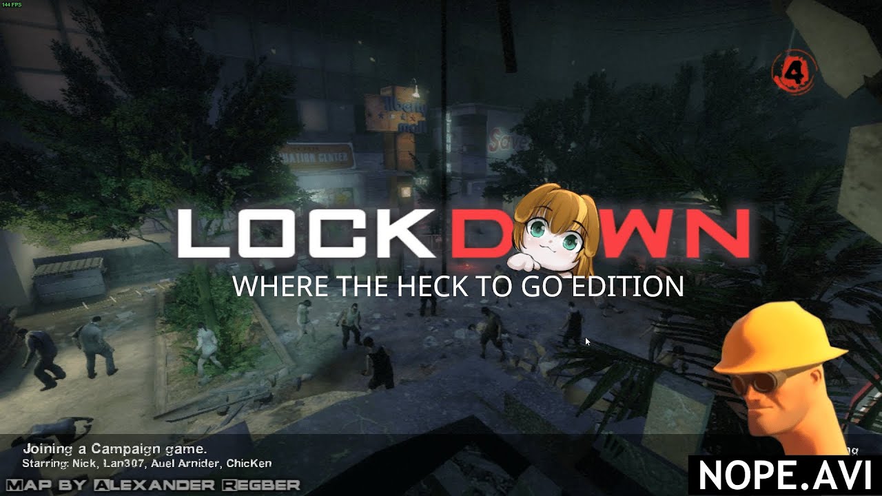 Left 4 Doge 2 - Lockdown /w Lan307 and RoselleVerg - YouTube