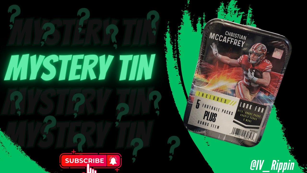 Target Mystery Football Tin. What packs did we get? - YouTube