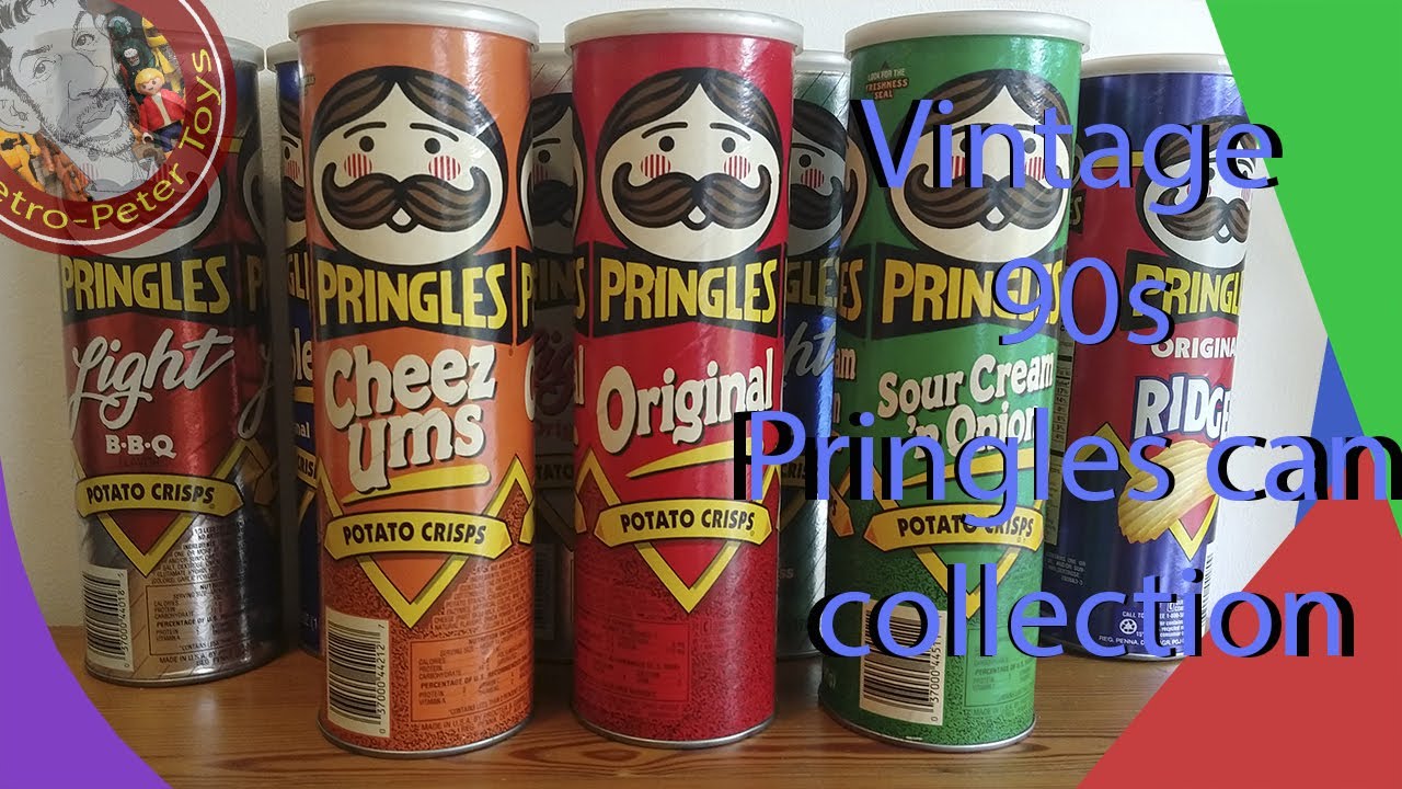Vintage 90s Pringles Cans collection - YouTube