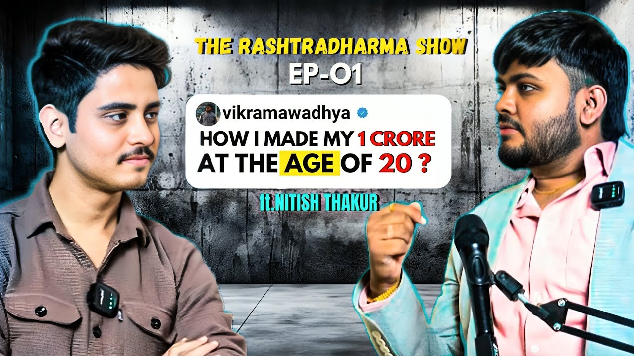 The story of vikramawadhya rags to riches ft. Nitish Thakur || TRS01 ...