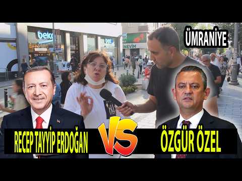 Recep Tayyip Erdoğan mı Özgür Özel mi Ümraniyede Neler Oluyor #seçim #ümraniye #anket #reels