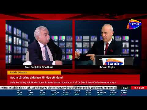 Politik Gündem - Zafer Partisi Genel Başkan Yardımcısı Prof. Dr. Şükrü Sina Gürel 19.12.2022
