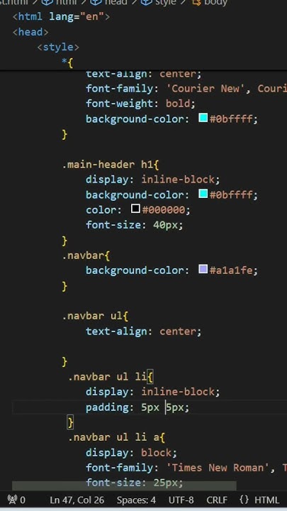 menu css design code... #css #menu #pixelhints @ProcoderBD - YouTube