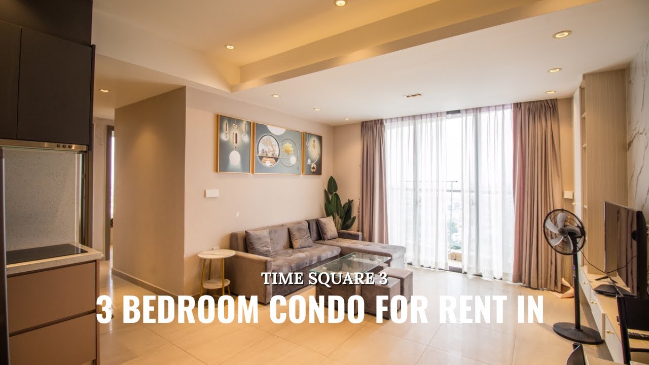 N5080168 - 29th Floor 3 Bedroom Condo For Rent in Time Square 3 - YouTube