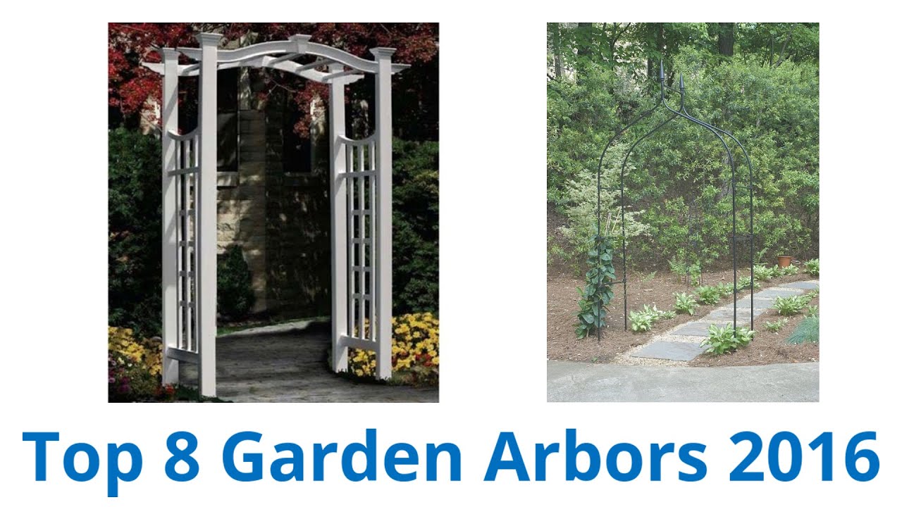 8 Best Garden Arbors 2016 - YouTube