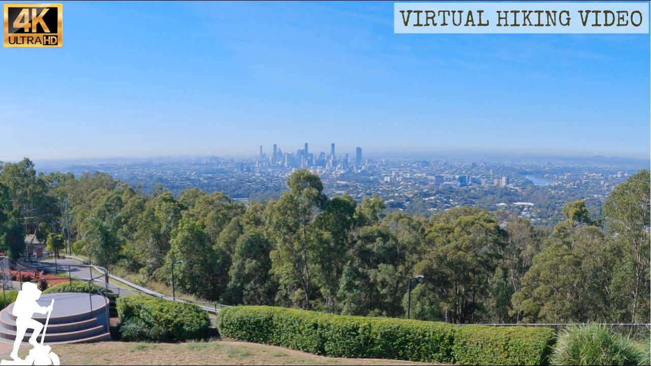 Solo Exploring Several Mount Coot-Tha Walking Tracks | Virtual Hiking ...