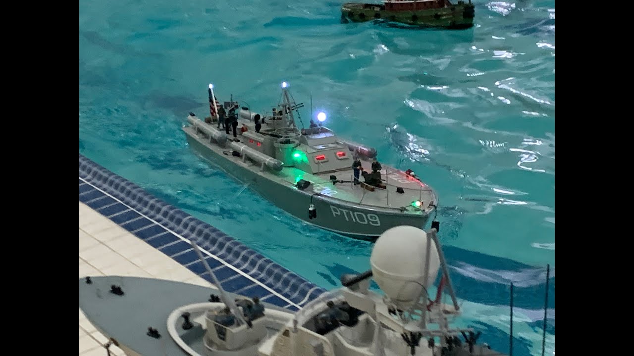 2024 indoor pool run for the confederation marine modular club - YouTube