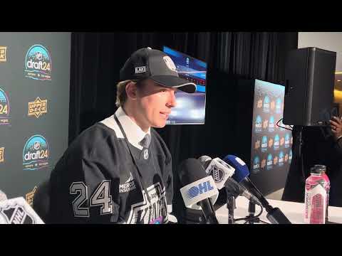 The LA Kings selected Liam Greentree with their first selection of the ...