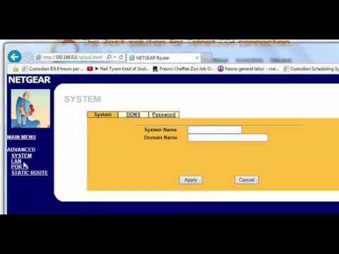 Netgear RT314 Password Reset - YouTube