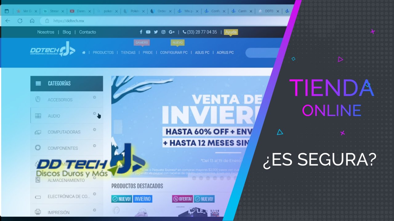 SEGURA o ESTAFA - Tienda ONLINE 5. DDTECH - YouTube
