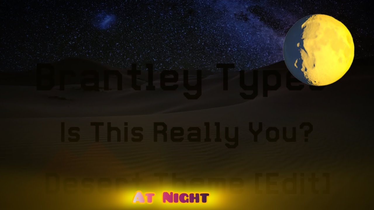 Desert at Night (Edit) - Multi-Layer Mix 🏜 🌙 - YouTube